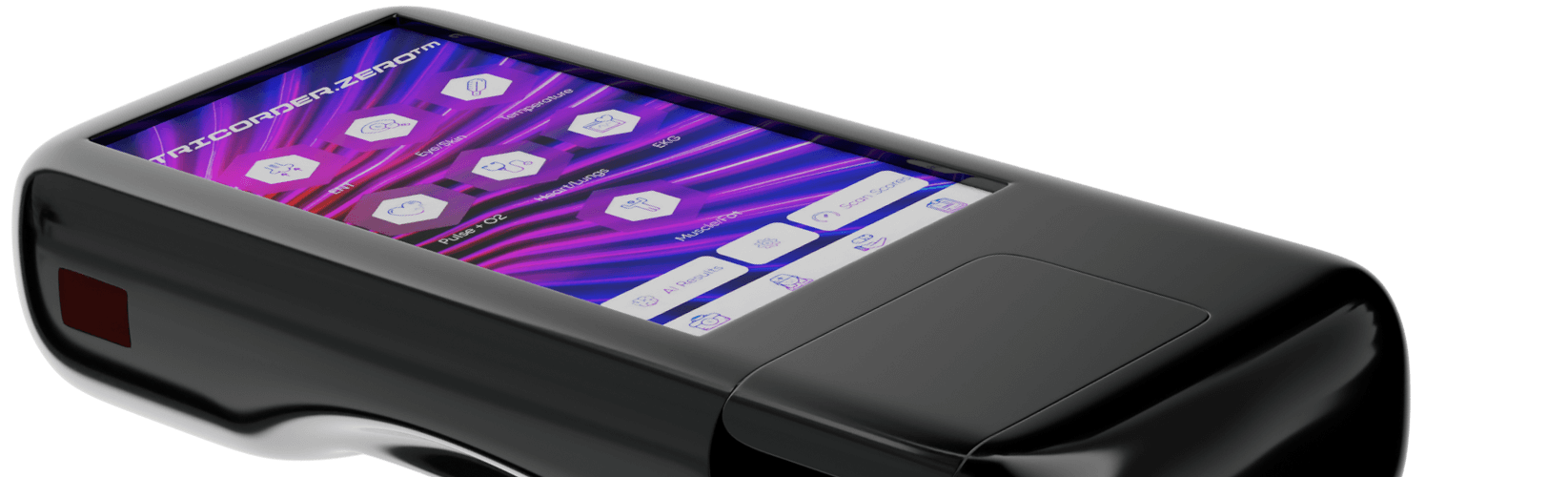 Tricorder Zero: 7-Sensor Touchscreen Health & Fitness Tracker
